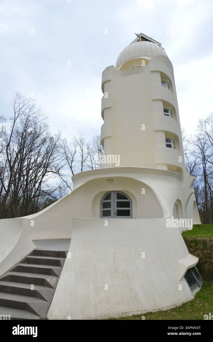Berlin, Germany - April 13, 2025 - The Einstein Tower (Einsteinturm) in ...