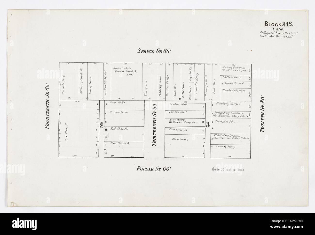 Block Book of St. Louis, Book 1, is a key archival document that ...