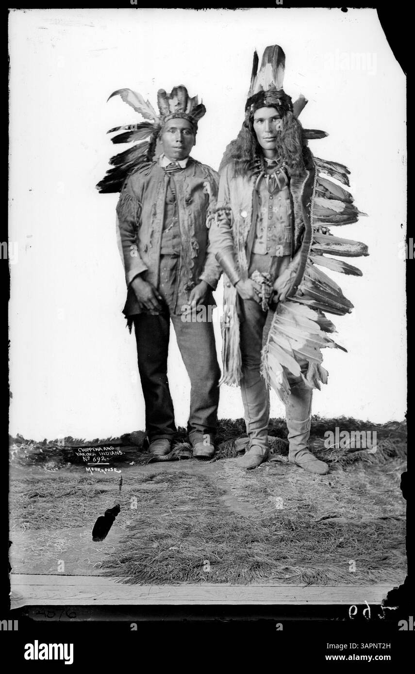 This image portrays Prince Sitting Bull, a member of the Yakima tribe ...