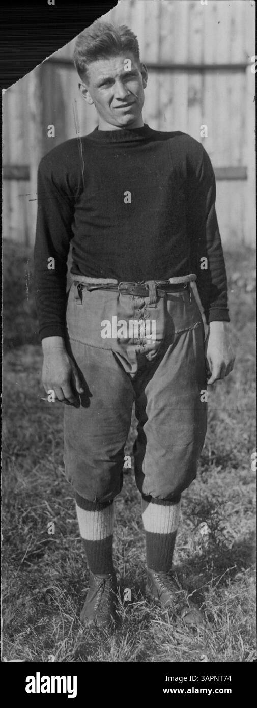 Bill Foote, a member of the University of Minnesota Gophers football ...