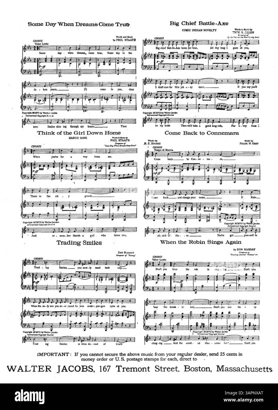 The sheet music for 'Virginia Creeper' features the Characteristic ...