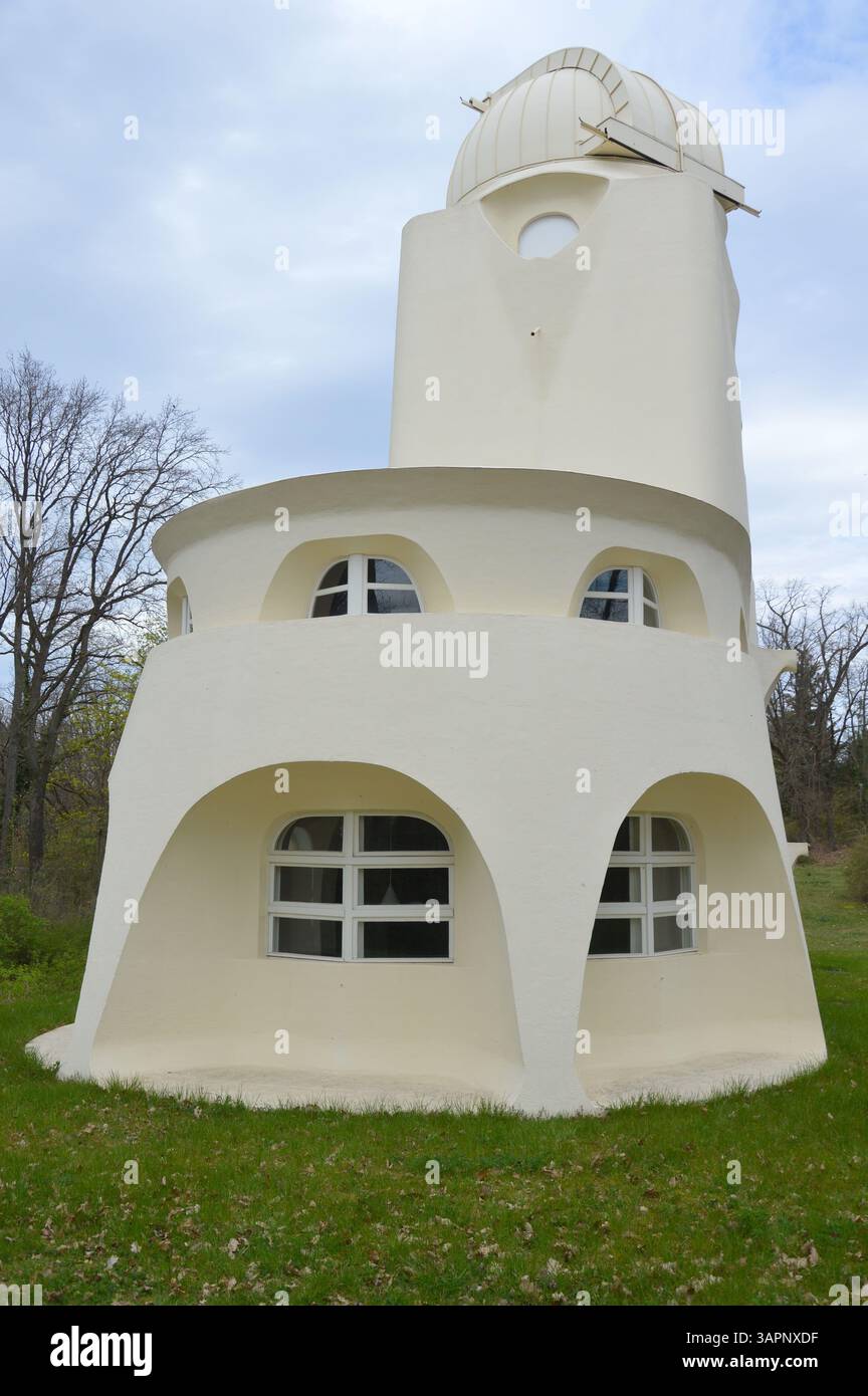 Berlin, Germany - April 13, 2025 - The Einstein Tower (Einsteinturm) in ...