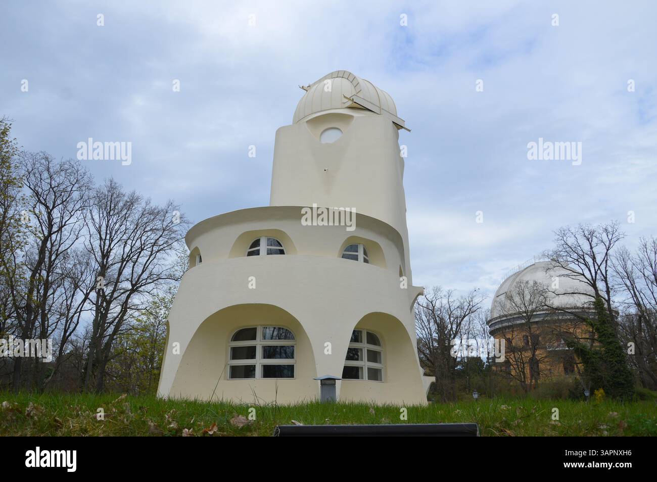Berlin, Germany - April 13, 2025 - The Einstein Tower (Einsteinturm) in ...