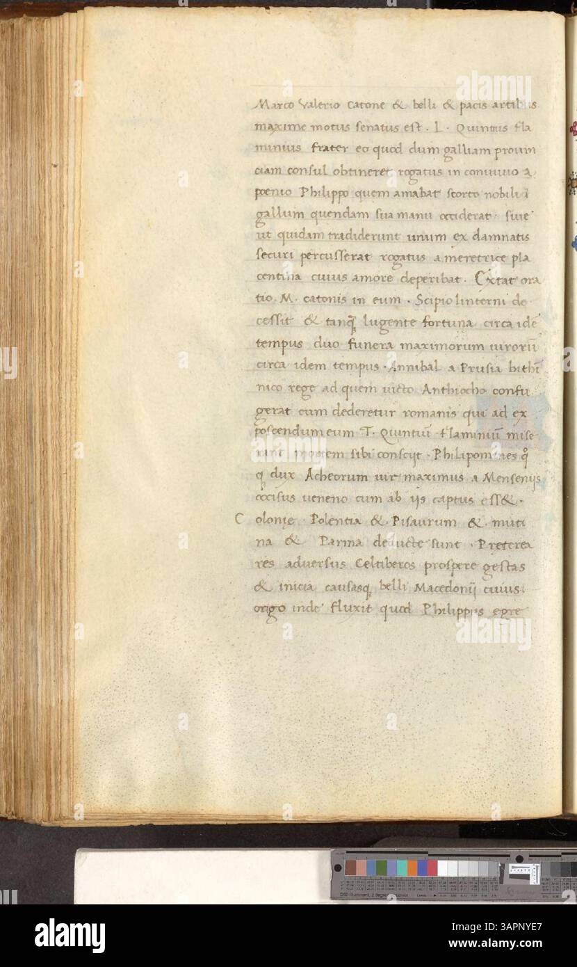 A shortened version of Livy’s History of Rome by Sextus Ruffus, summarizing Rome’s foundation ...