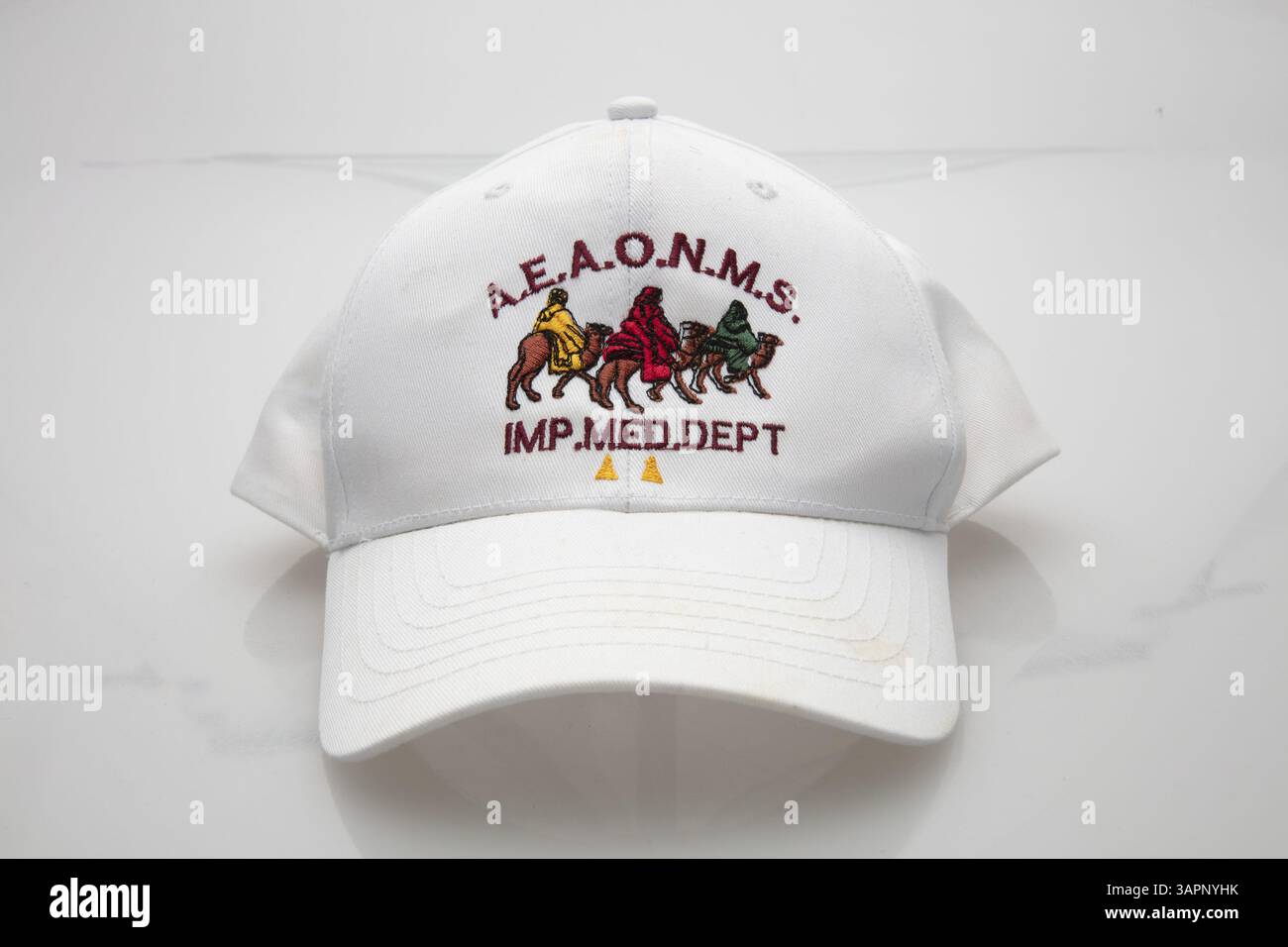 The A.E.A.O.N.M.S. Imperial Medical Department cap worn by Dr. James M ...