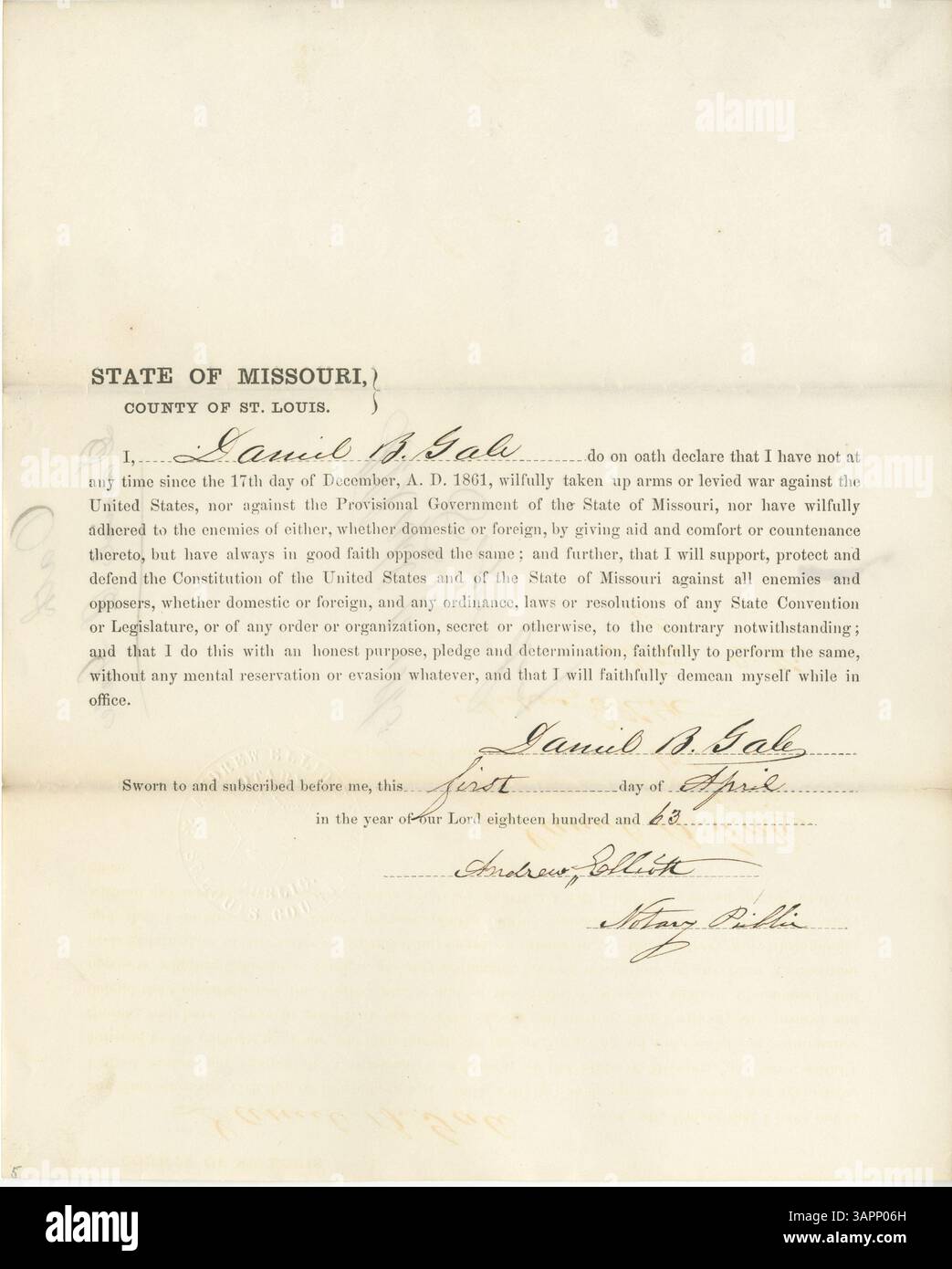 History of oaths hi-res stock photography and images - Alamy