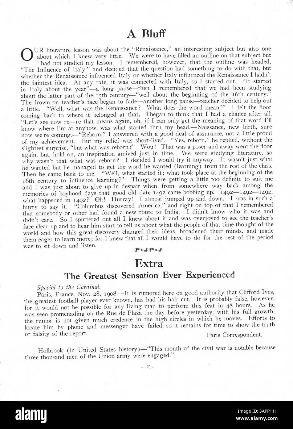 The 1909 East High Yearbook, 'The Cardinal,' captures the school year's ...