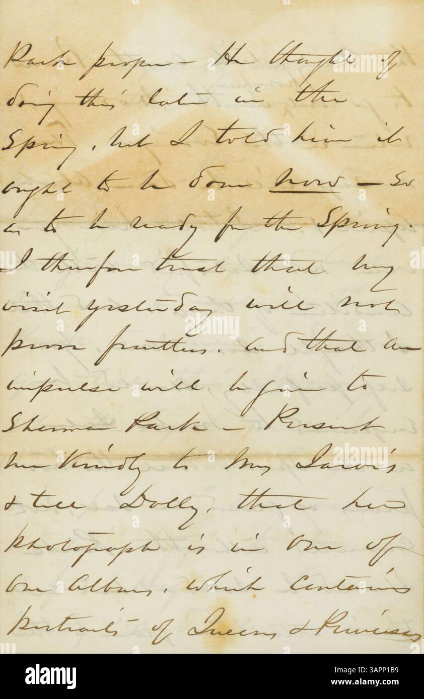 In this letter dated March 1, 1876, from W.T. Sherman to W.W. Jarvis ...