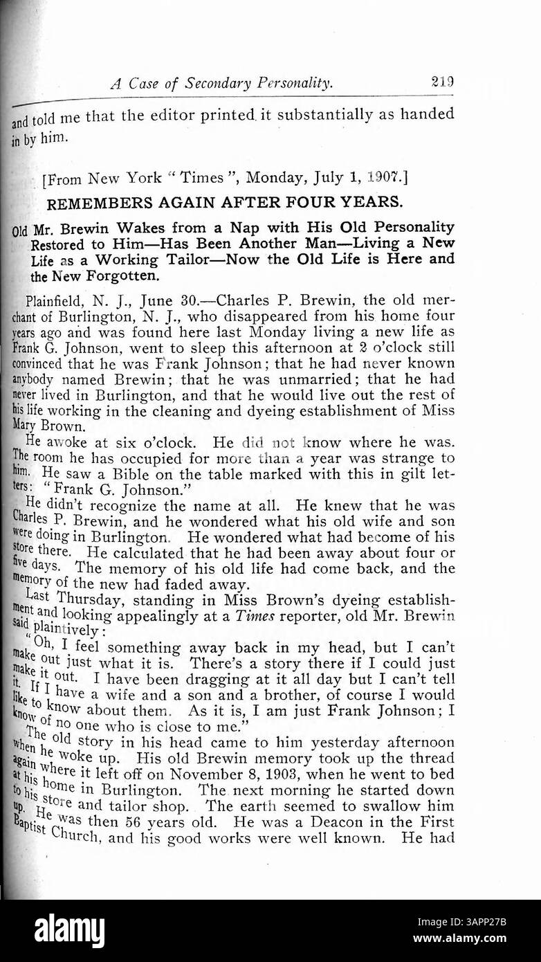 A man, presumed dead by his family, reappears four years later under a different identity. He ...