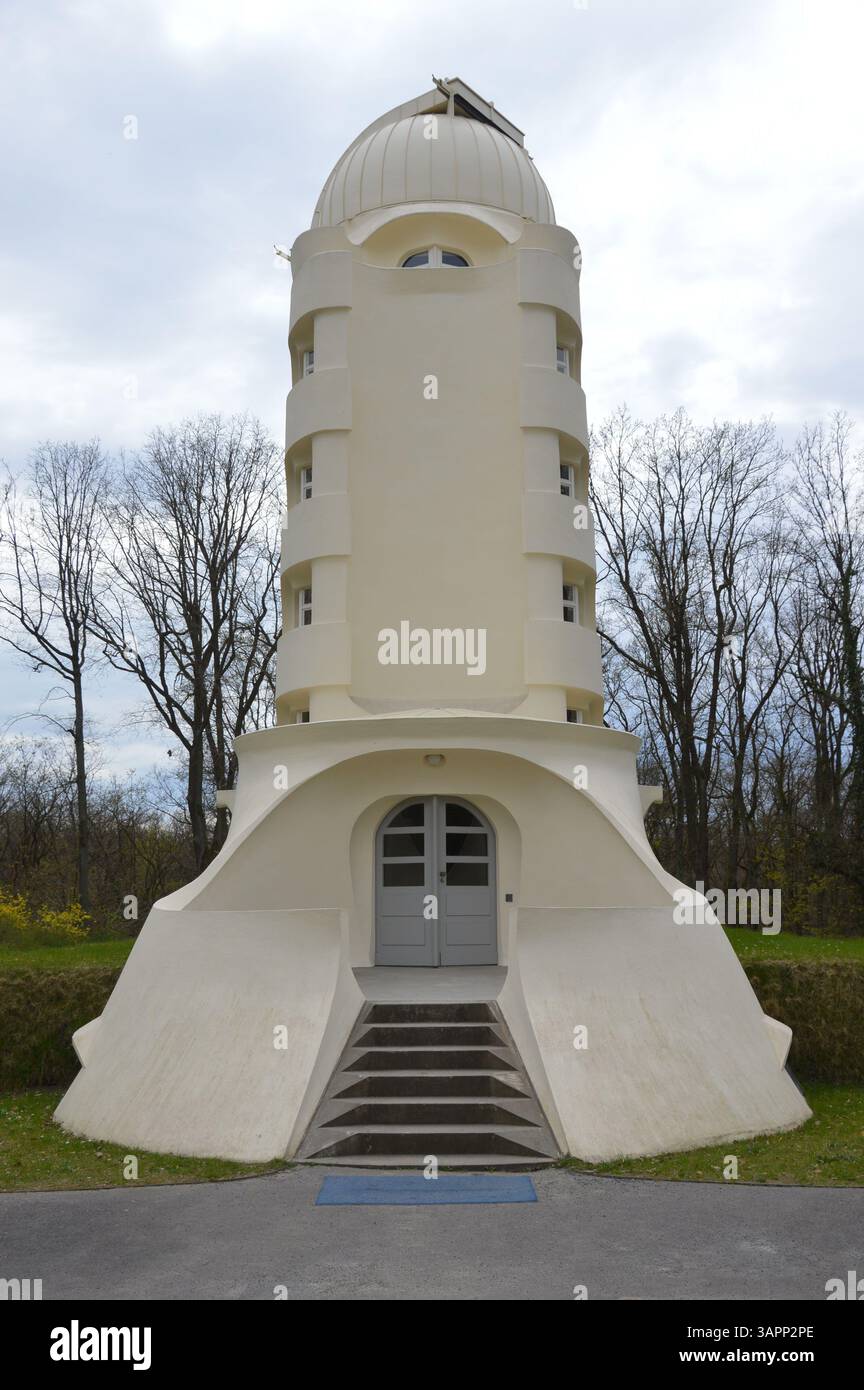 Berlin, Germany - April 13, 2025 - The Einstein Tower (Einsteinturm) in ...