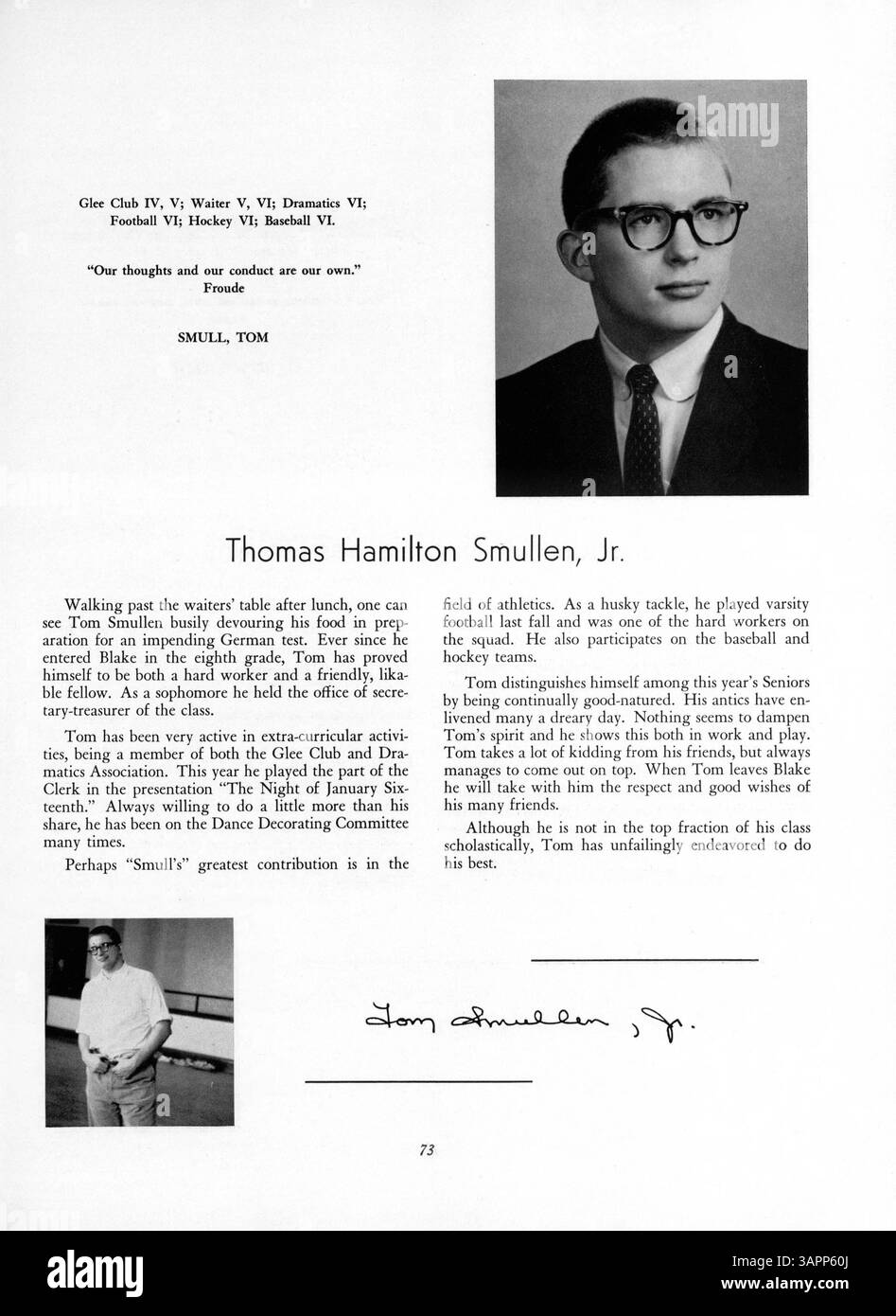 The 1957 Blake Yearbook offers a comprehensive account of students ...
