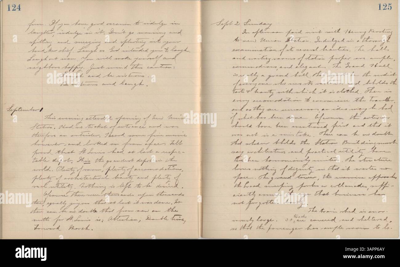 This volume of Edward V. P. Schneiderhahn's diary, from 1890 to 1895 ...