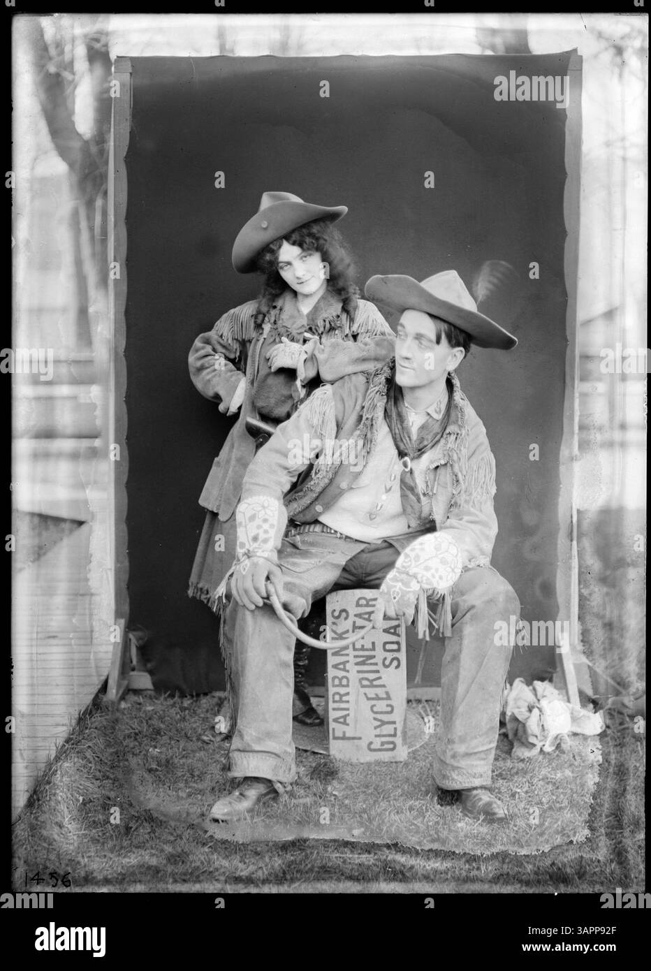 A Lee Moorhouse photograph featuring Tom Lowe and his wife in various ...