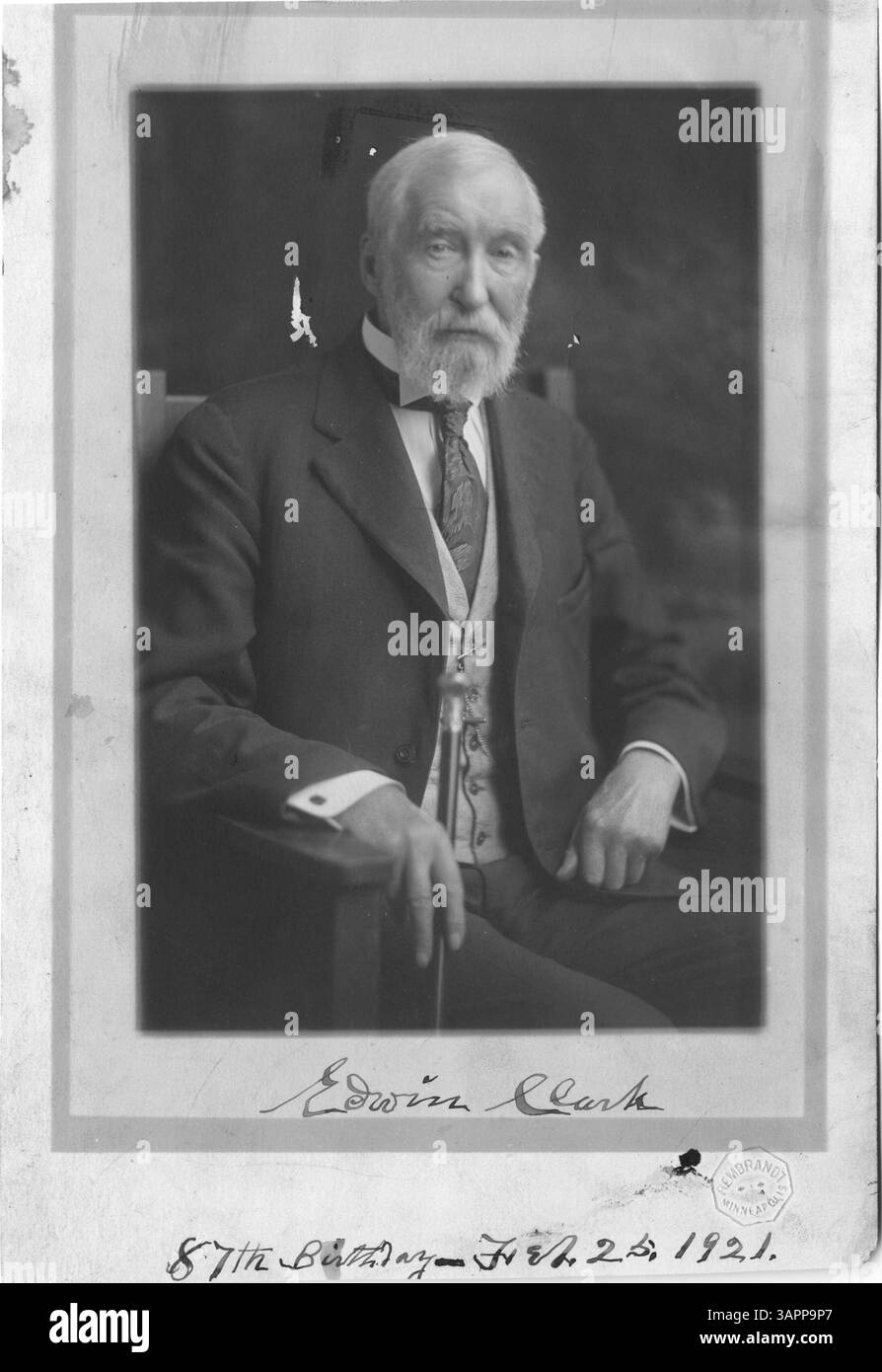 Edwin Clark, a significant figure in Minneapolis' early newspaper ...