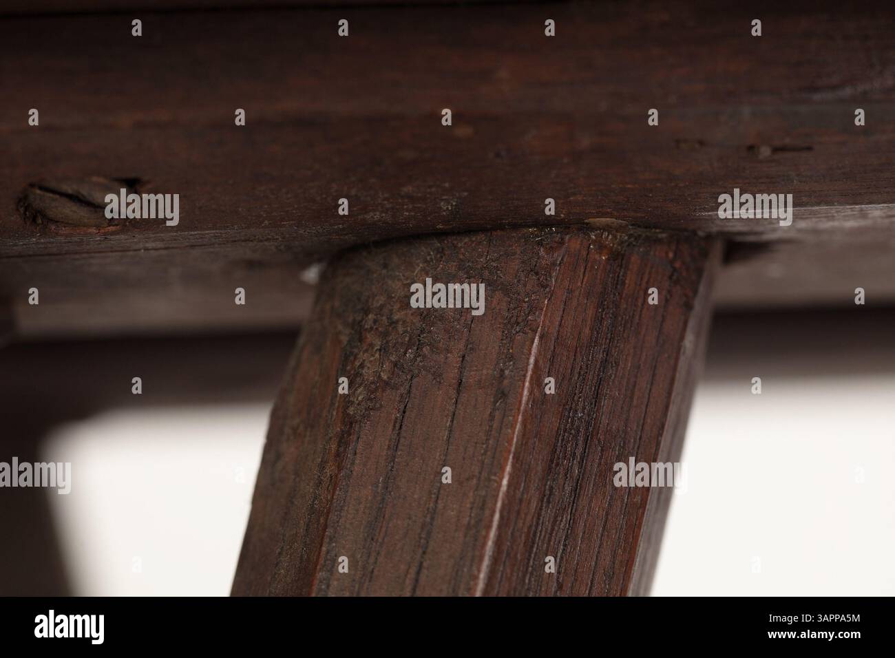 This side chair in the German Alpine style is crafted from walnut, with ...