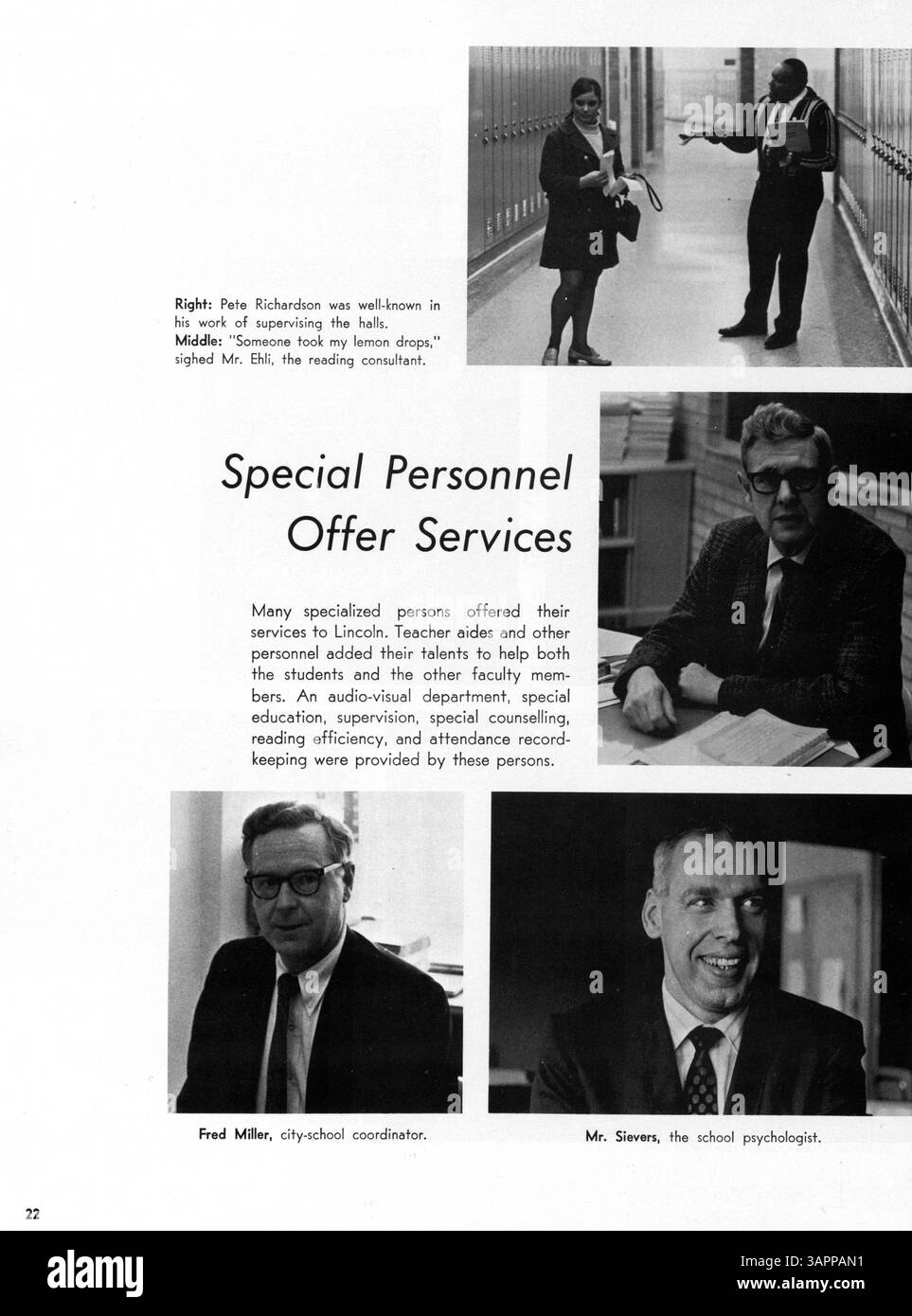 The 1970 Bear Yearbook from Lincoln High captures the student life and ...