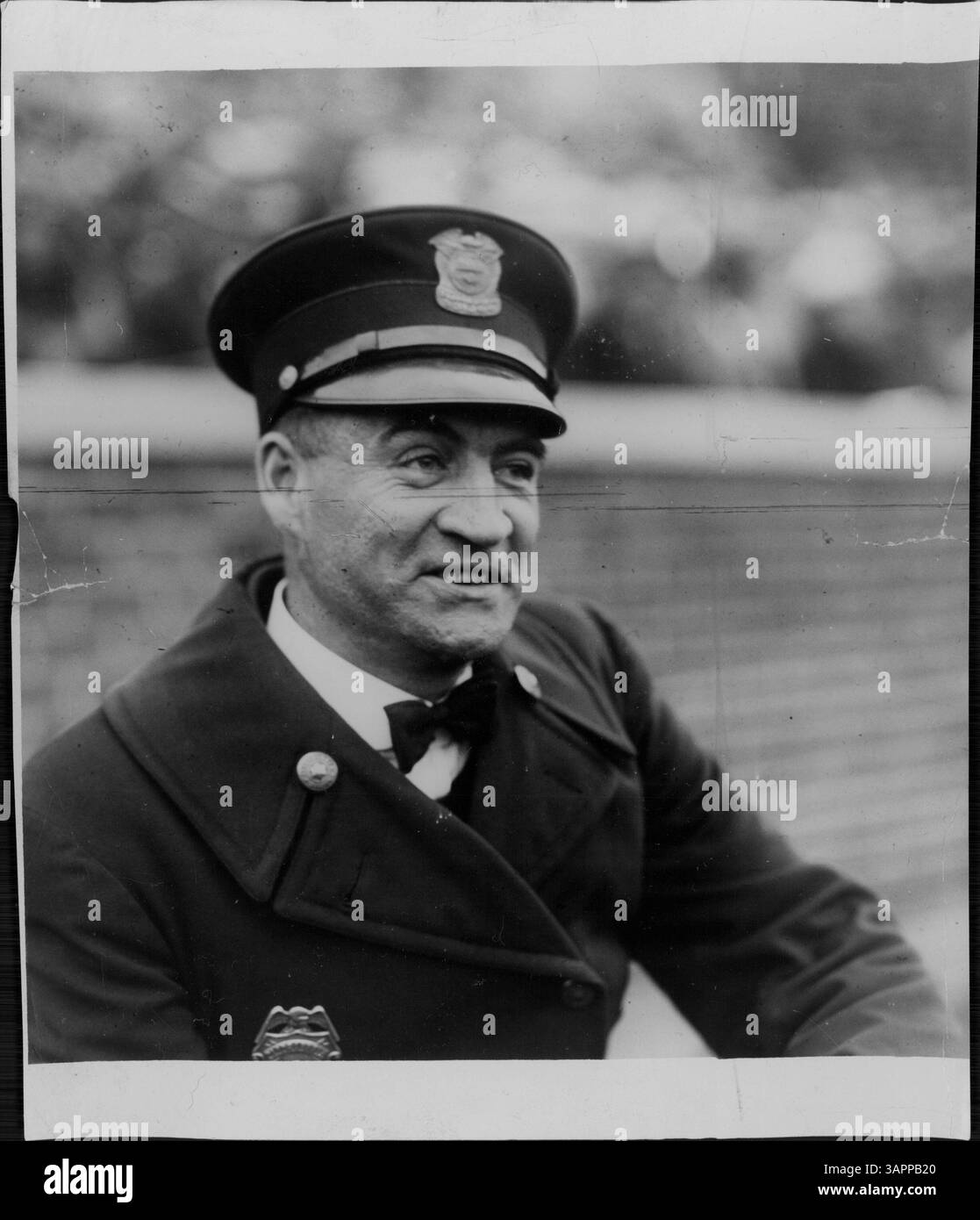 A portrait of Patrolman George W. Benzick, a law enforcement officer ...
