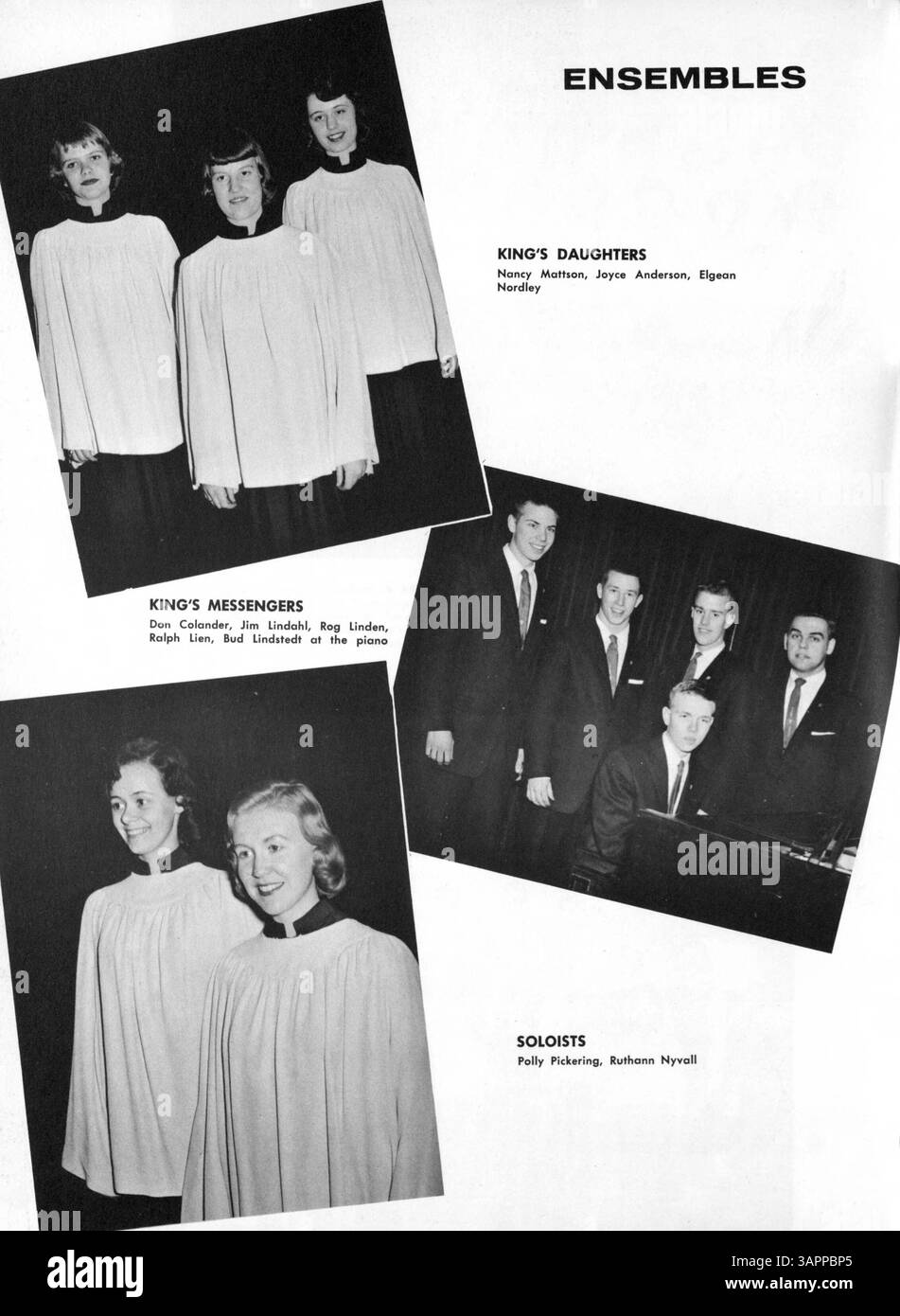 The 1958 Antler yearbook showcases student life at Minnehaha Academy ...
