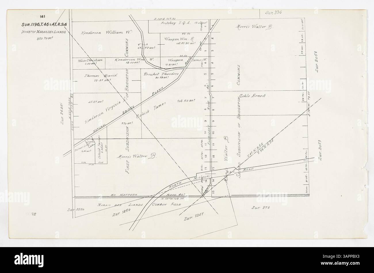 This part of the Plat Book of St. Louis County, Book 2, includes maps of areas in Southwest City ...