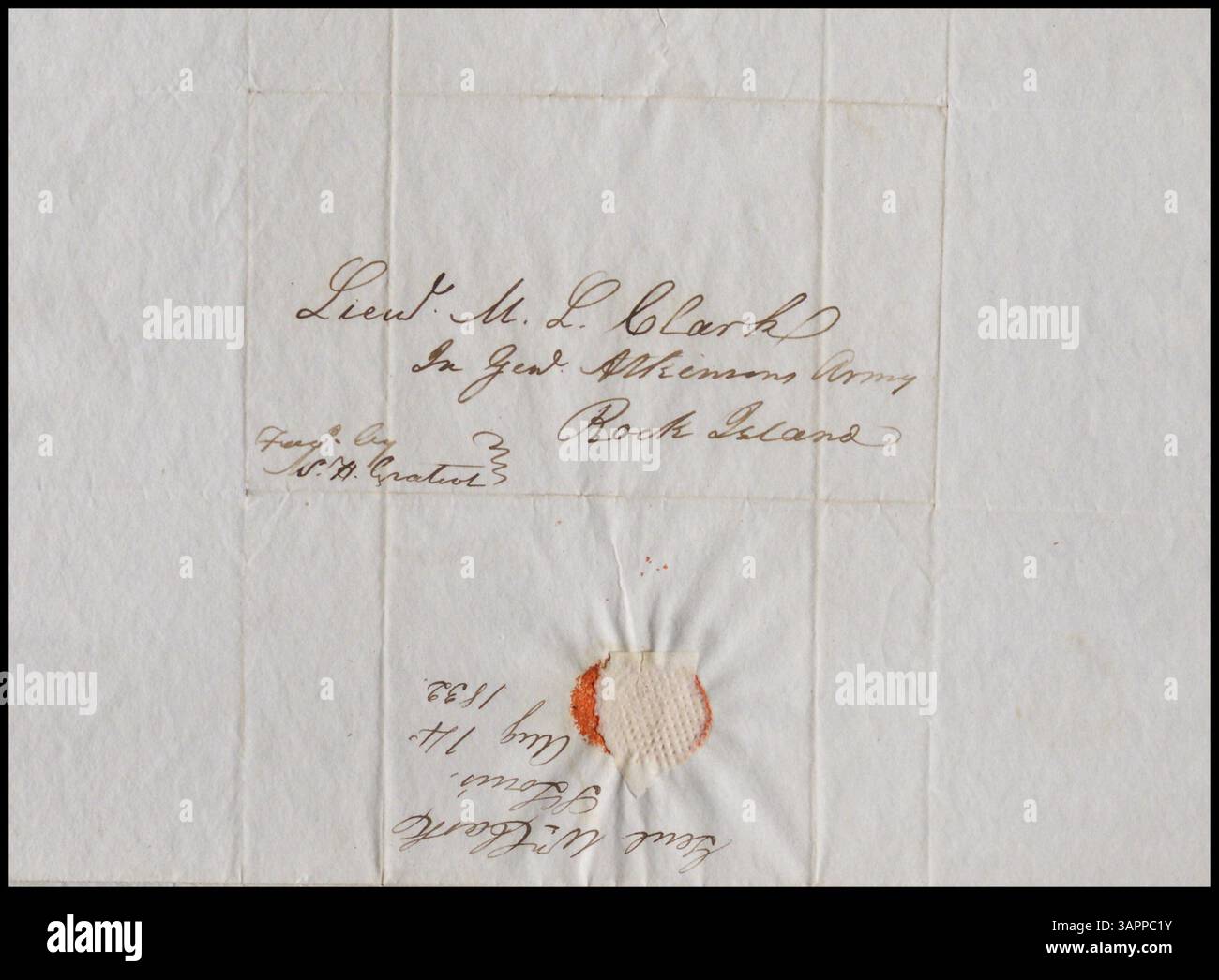 This letter, written by William Clark to Meriwether Lewis Clark ...