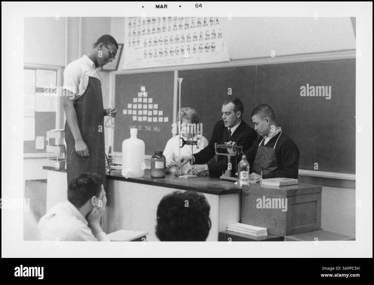 In 1963, ten new or renovated science classrooms for junior and senior ...