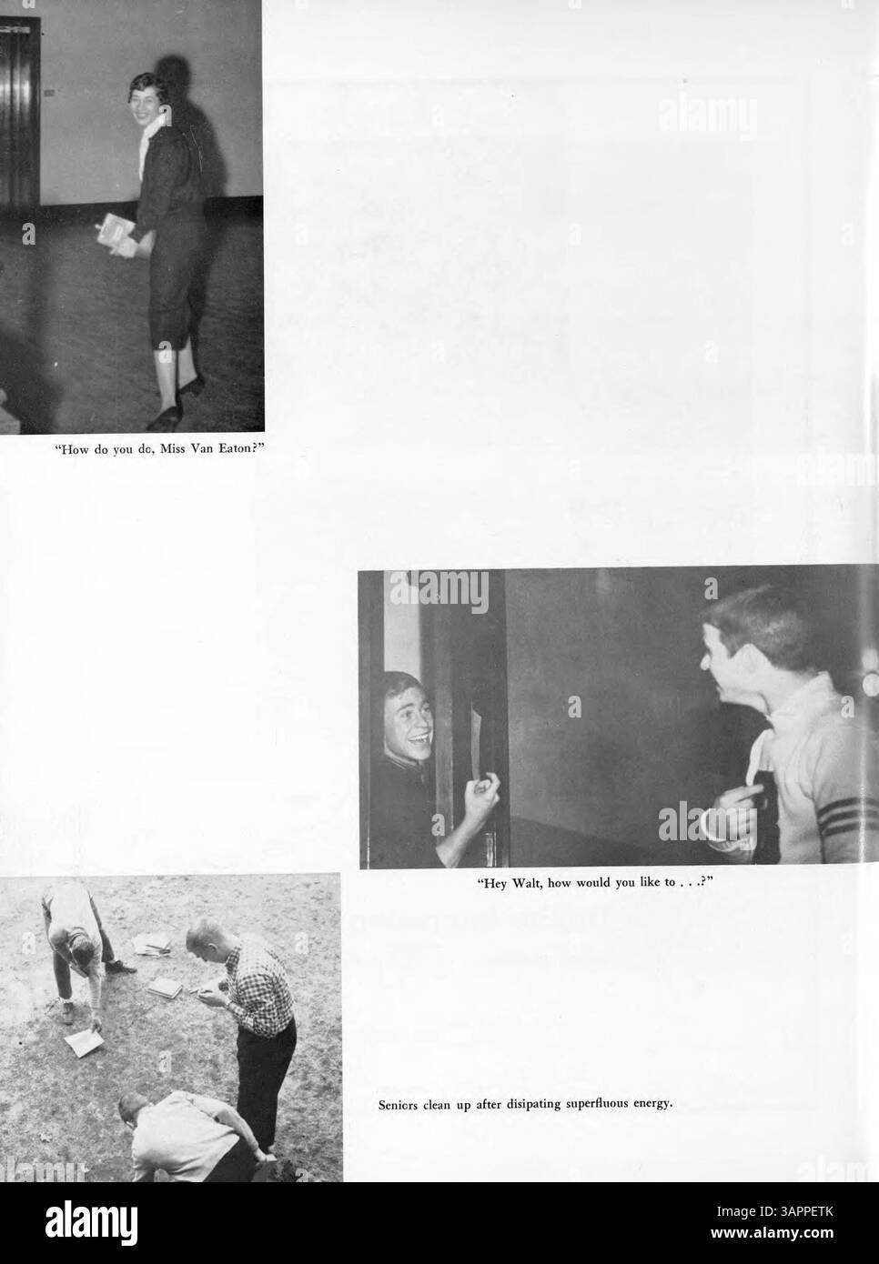 This 1957 high school yearbook highlights student life, teachers, clubs ...