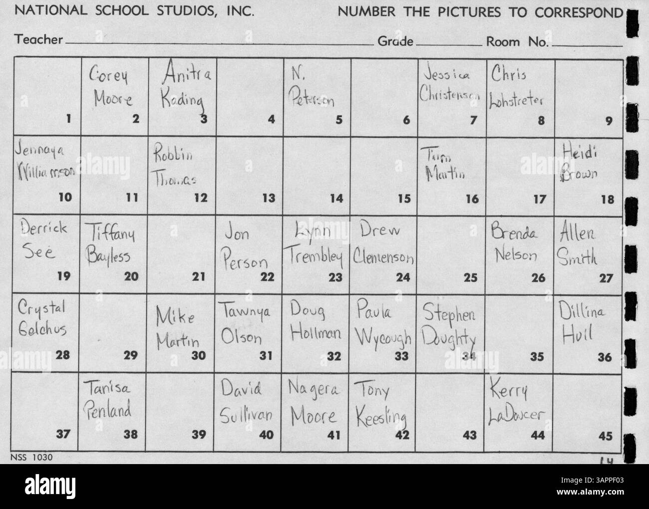 Class photos from Willard Elementary School's 1981-1982 school year ...
