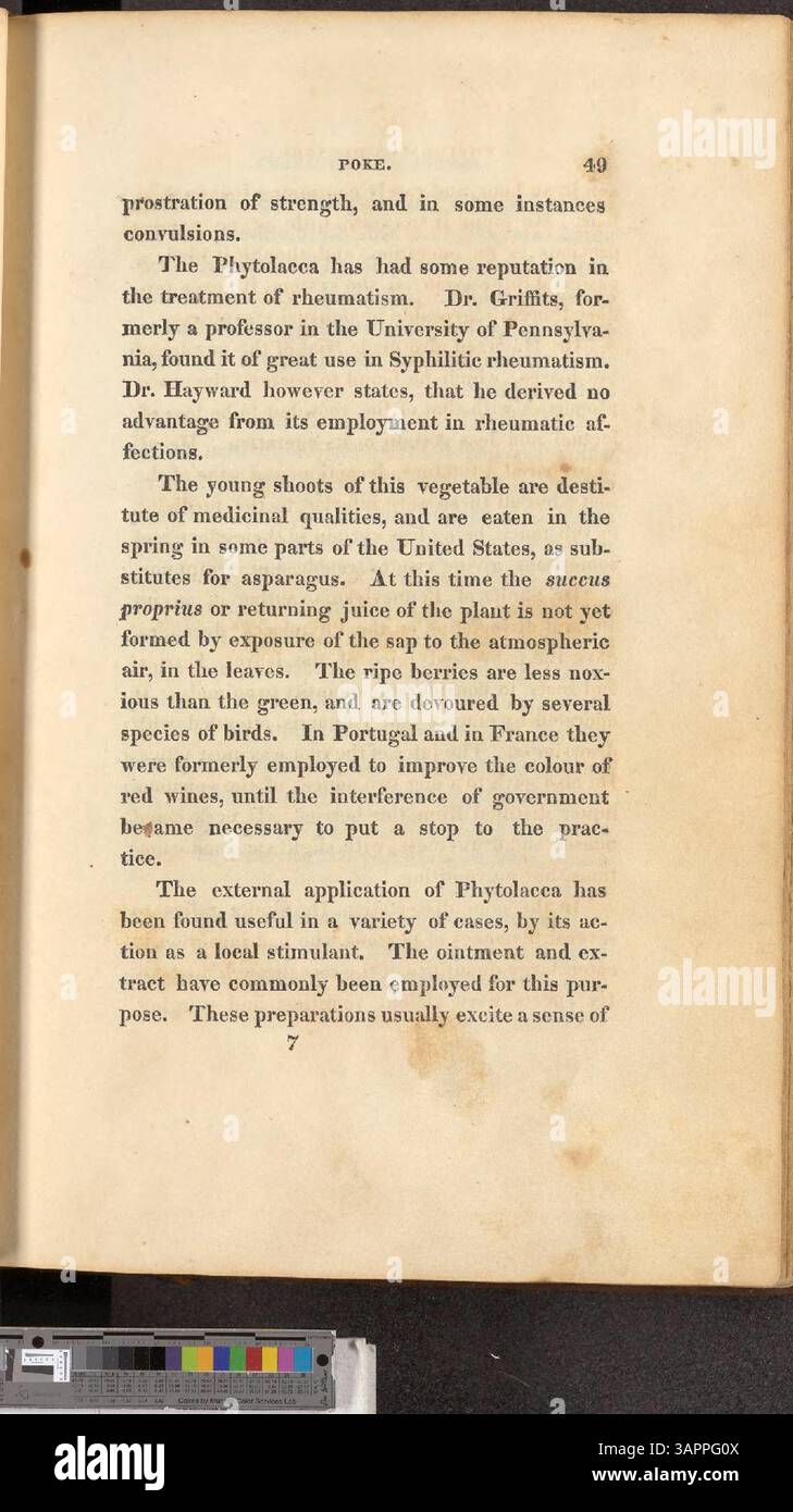 The 'American Medical Botany' collection from the University of Oregon ...