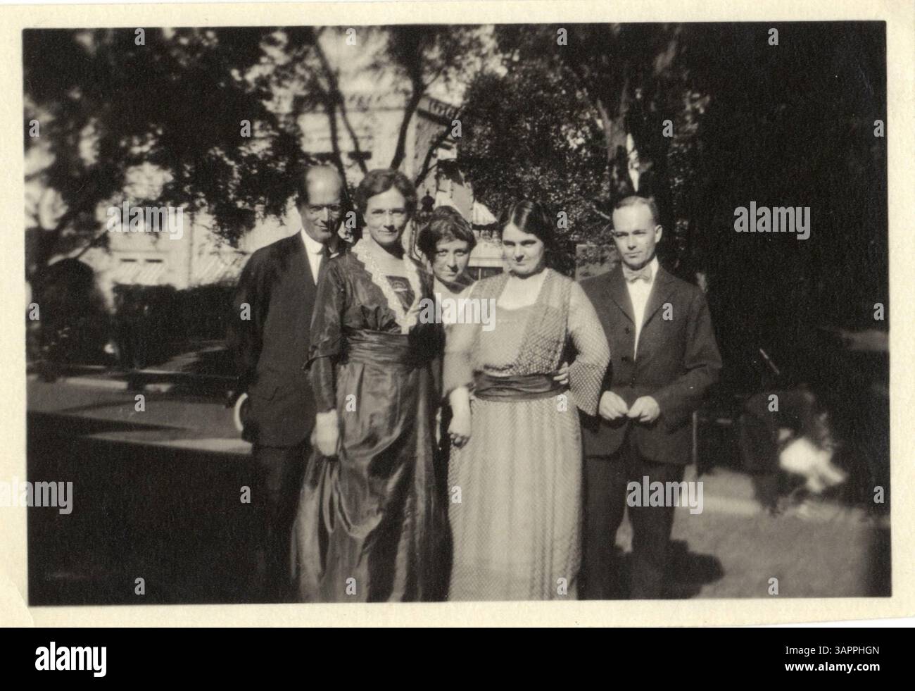 The Dayton family, pictured from left to right: David, Louise, Grace ...
