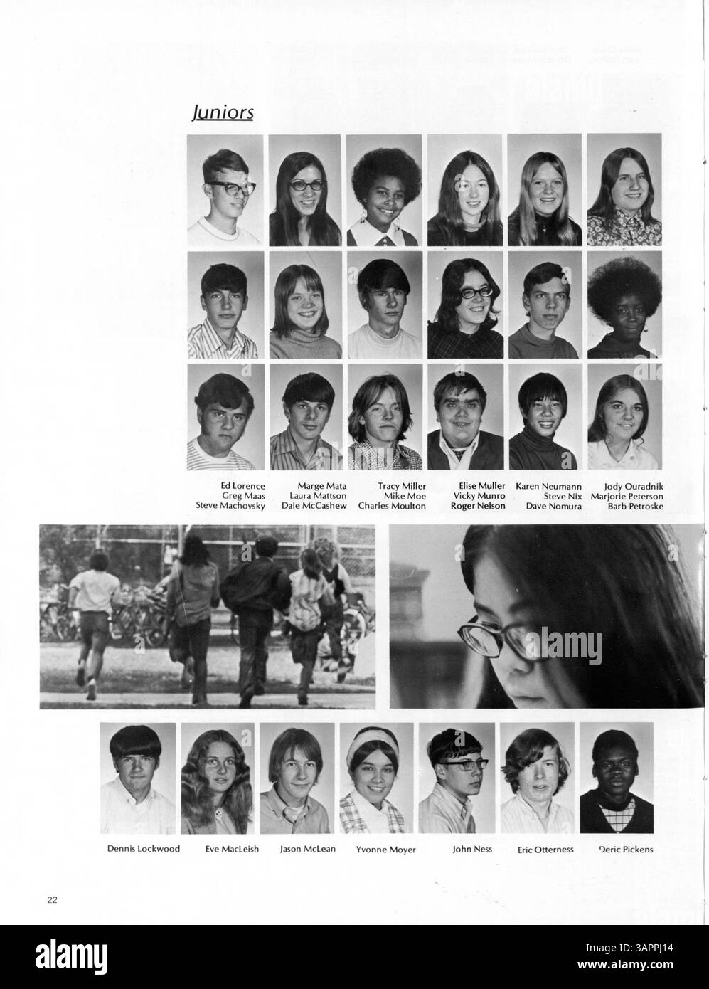 The 1971 Marshall University yearbook, '1971 Collage,' captures student ...