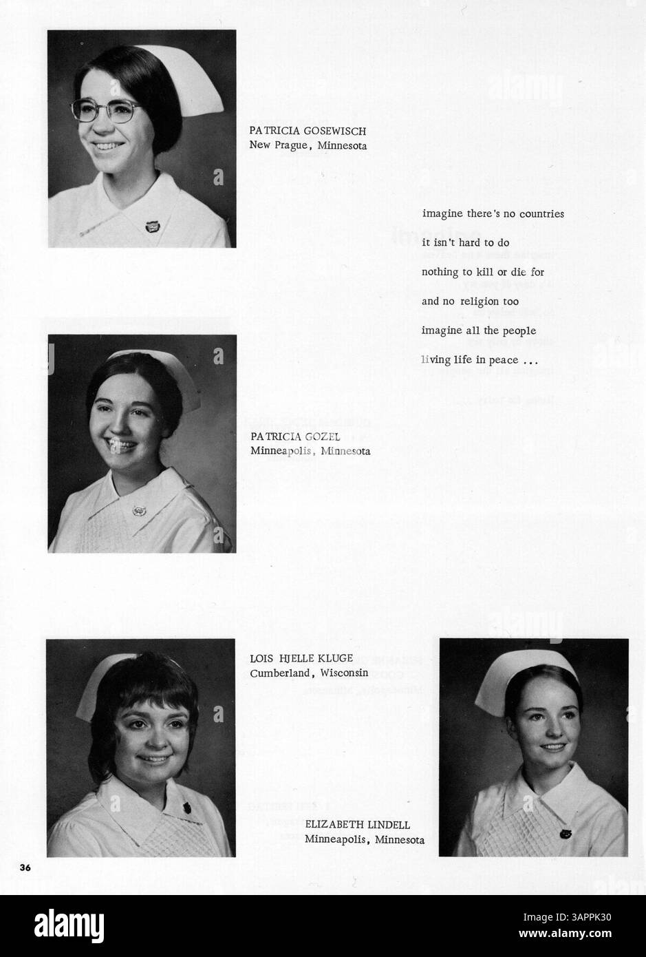 The 1972 yearbook from Hennepin General Hospital School of Nursing ...