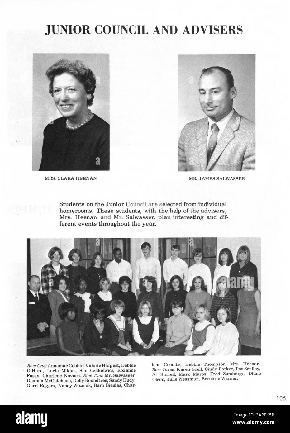 The 1966 'Tradewind' yearbook provides a snapshot of the students ...