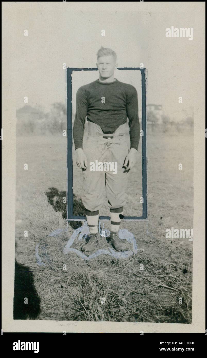 Gus Ekberg, a former fullback for the University of Minnesota Gopher ...