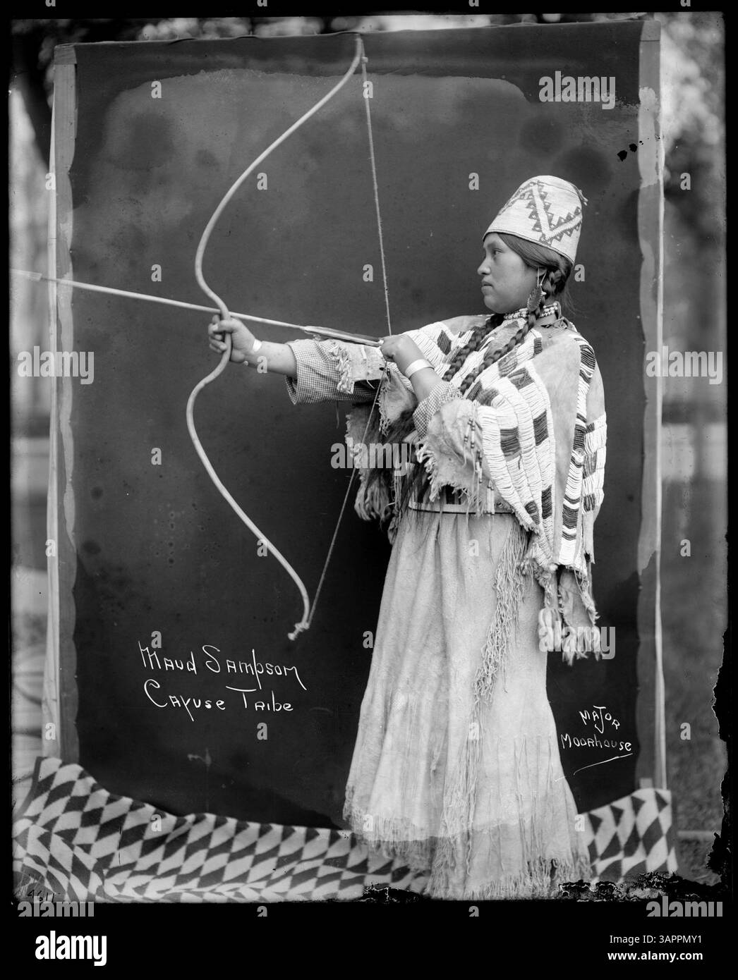 A photograph from the Lee Moorhouse collection featuring Maude Sampson ...