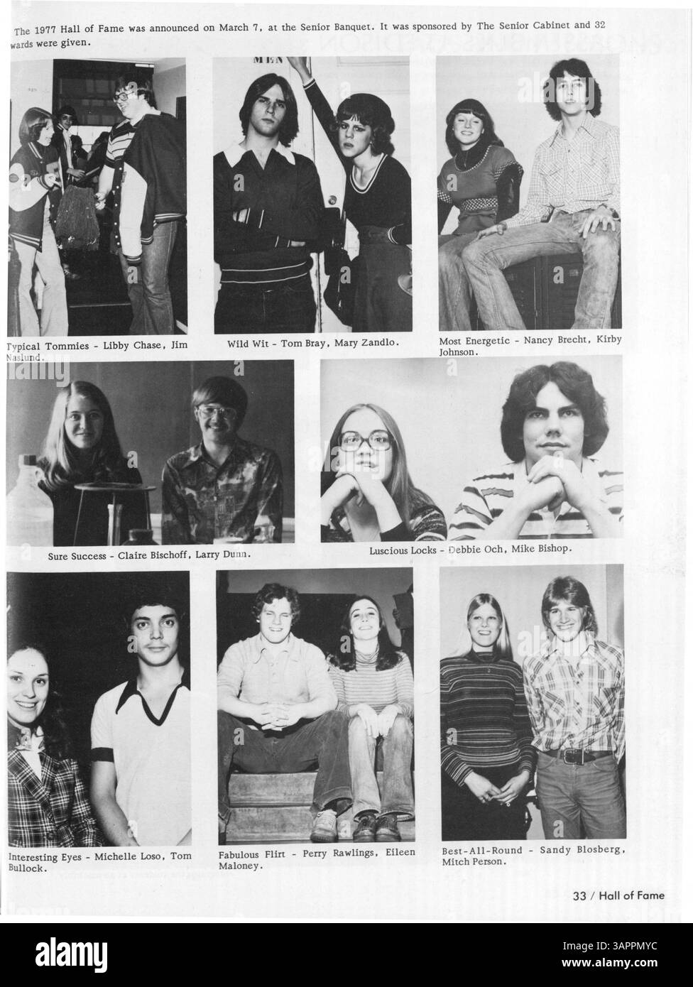 The 1977 'Edison Wizard 77' yearbook provides a visual record of the ...
