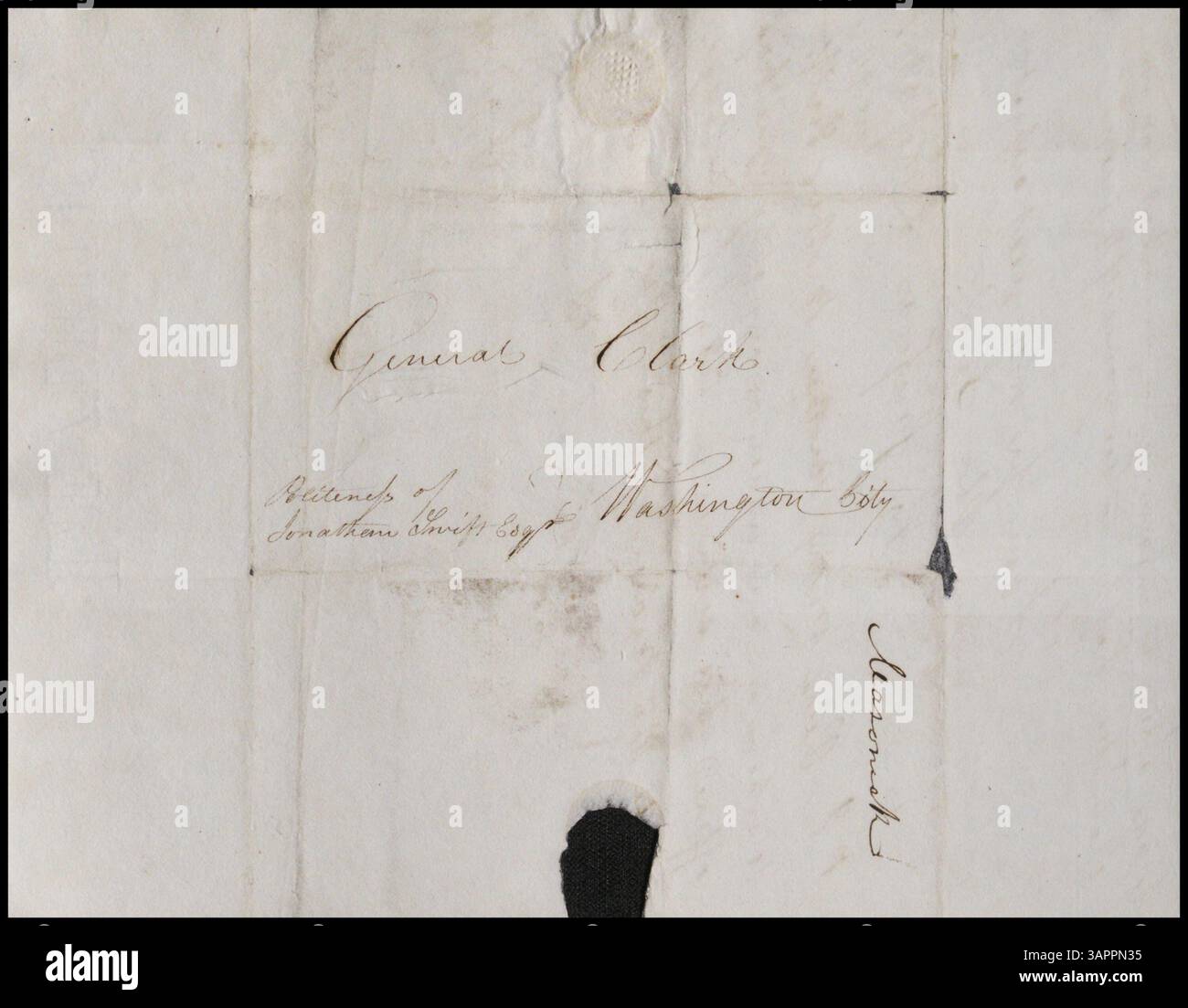 In a letter to William Clark, Thomas Sanford thanks him for a Native ...