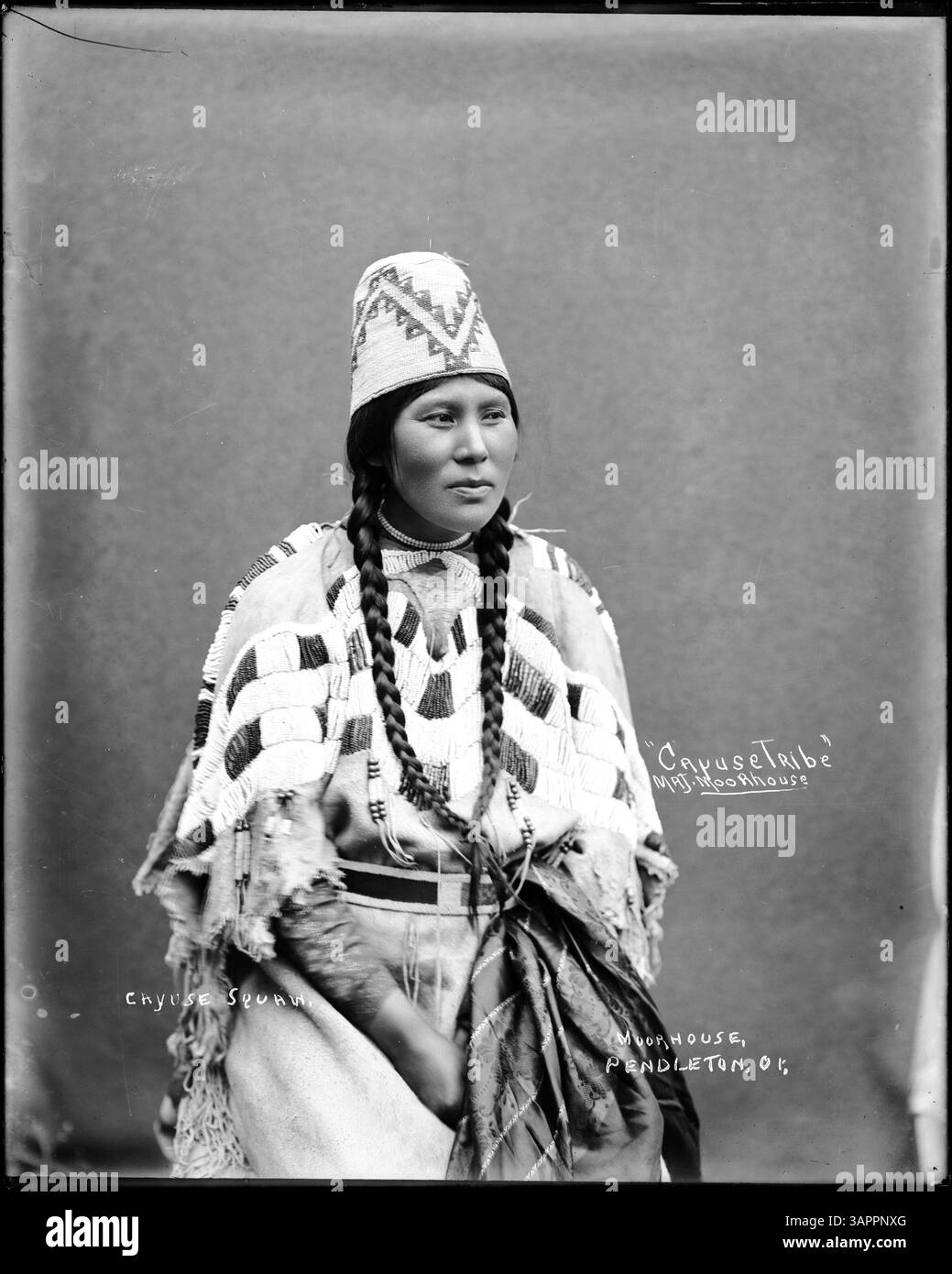 A photograph of a Native American woman, captured by Lee Moorhouse. The ...