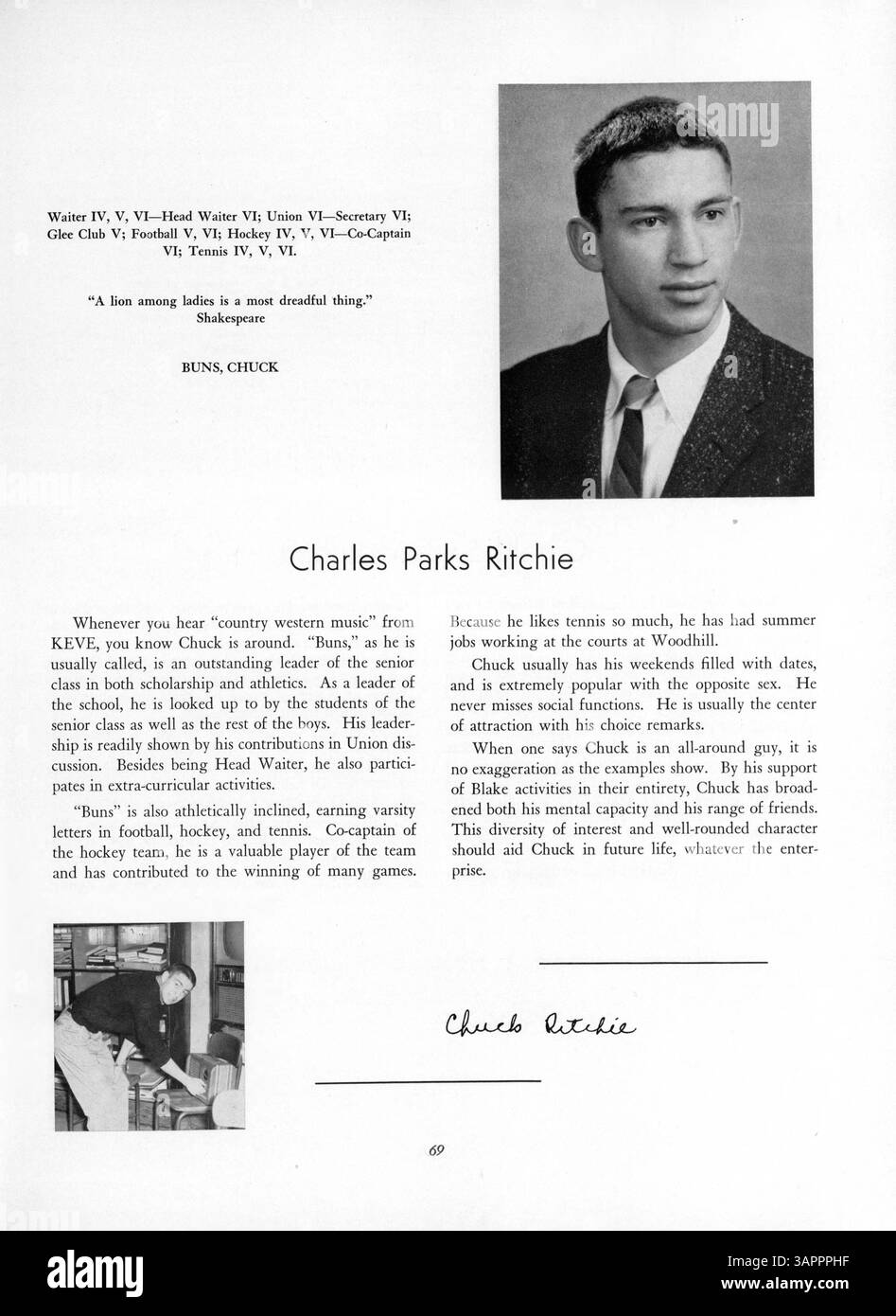 This 1957 high school yearbook captures the students, teachers, clubs ...