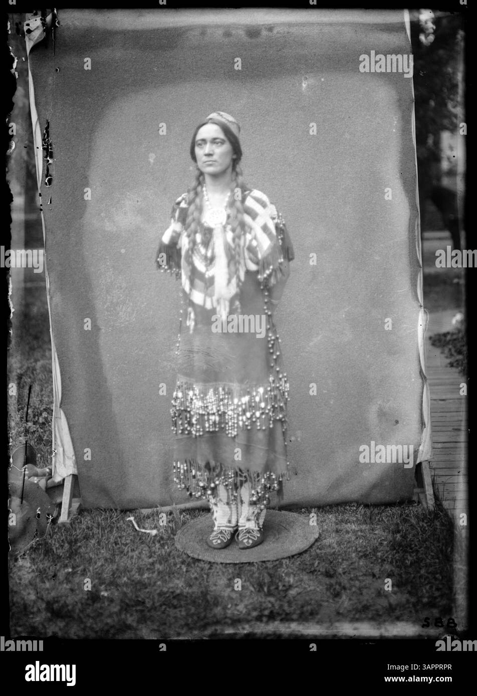 This Lee Moorhouse photograph depicts a society circus troupe in Indian ...