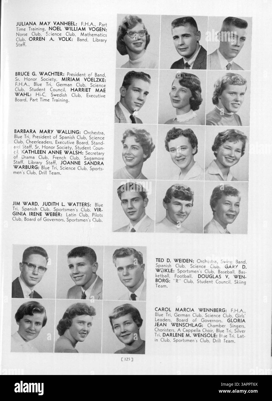 This high school yearbook documents the 1957-1958 school year, including students, teachers ...