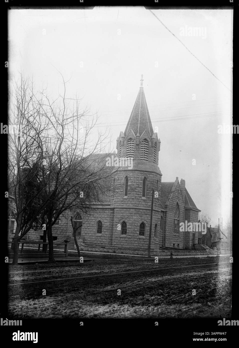 This photograph depicts the Methodist Church in Pendleton, Oregon Stock ...