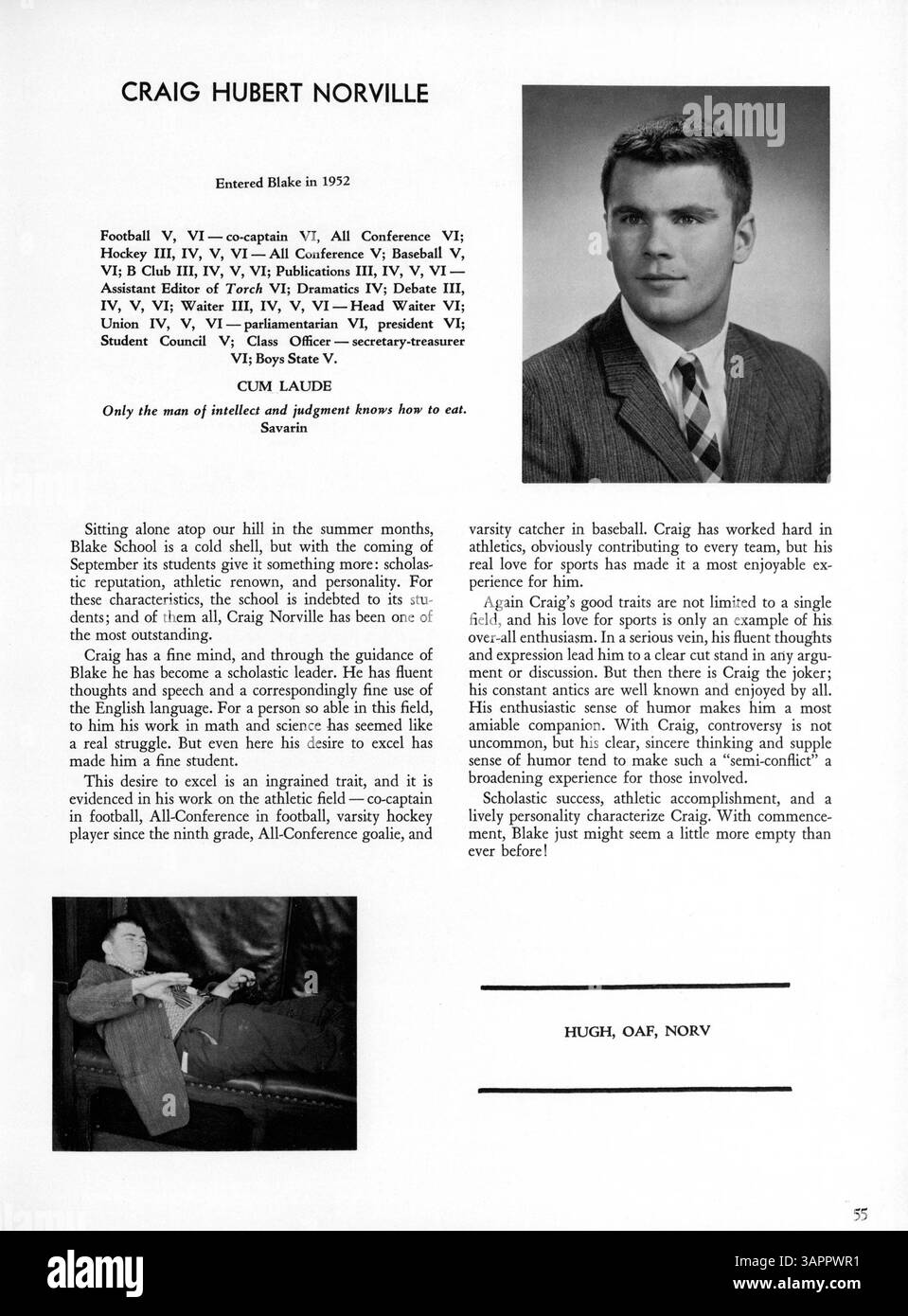 Blake School’s 1962 yearbook, Call O' Pan, preserves the highlights of ...