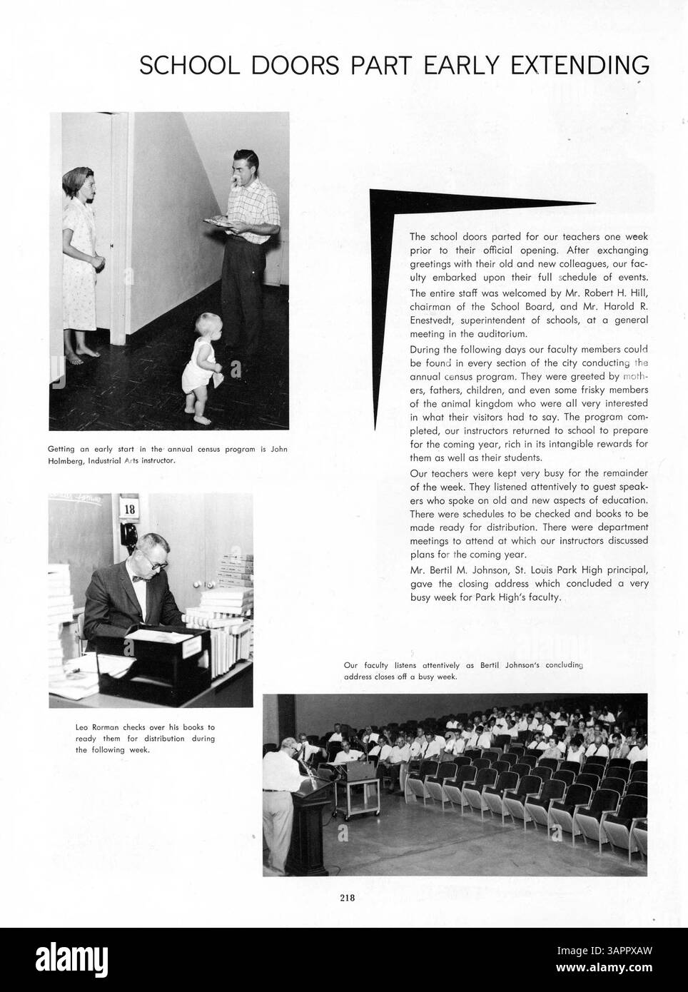 The 1962 Echowan yearbook captures highlights from St. Louis Park High ...