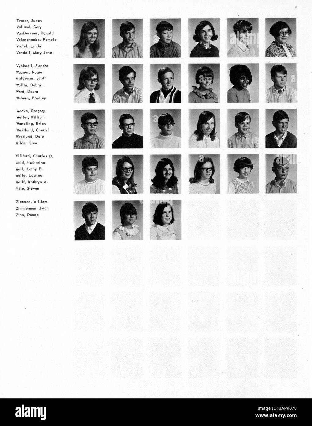 The Folwell Jr. High Yearbook 1969 documents the academic year with ...