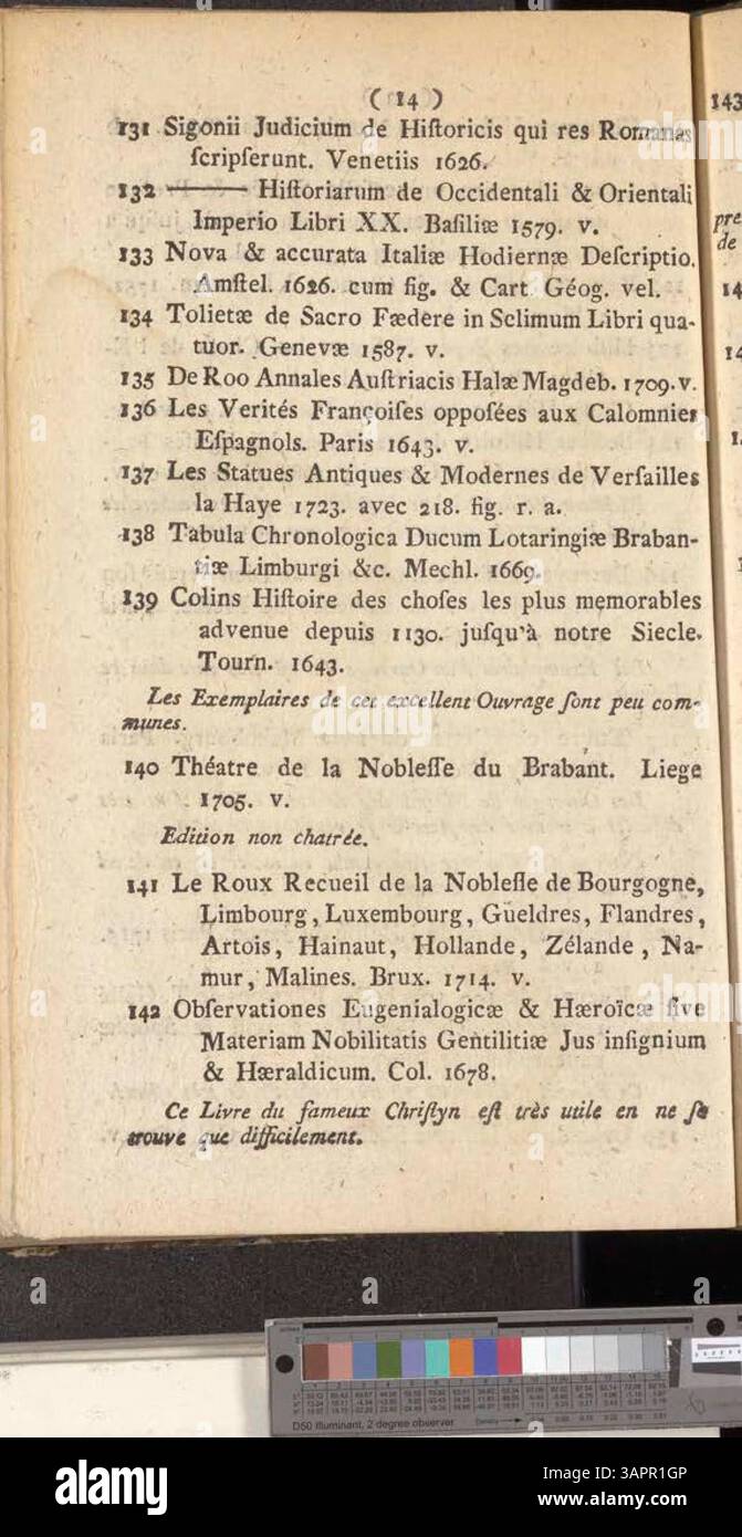 This book auction catalog from 1788 lists books seized by Jacques ...