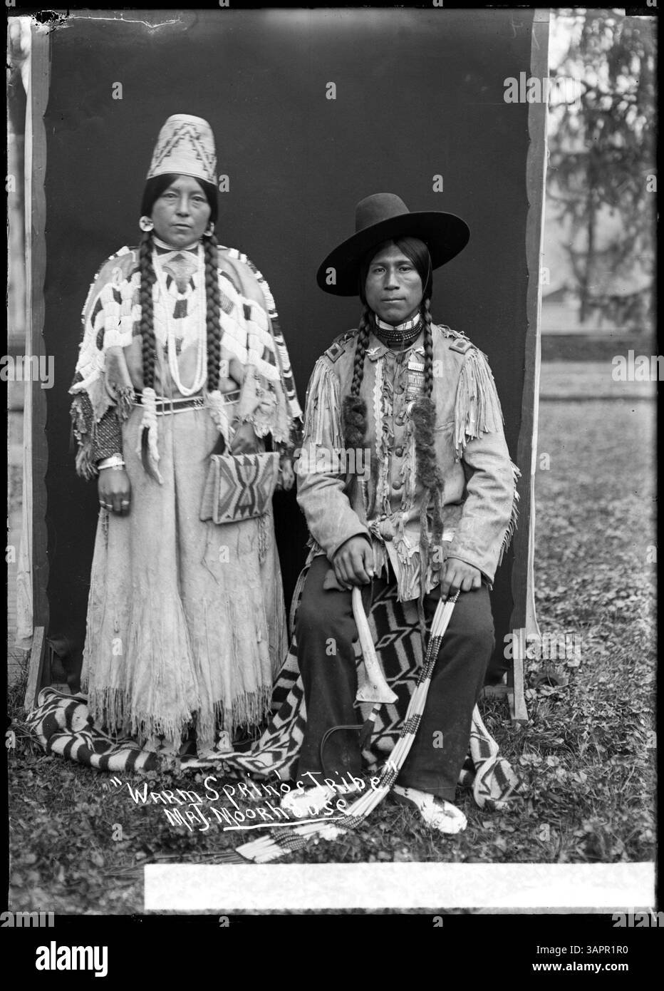 This photograph depicts Princess Hollaquilla and a brave from the Warm ...