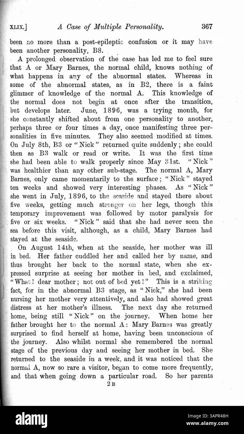 This article documents the case of Mary Barnes, who was 12 years old in ...