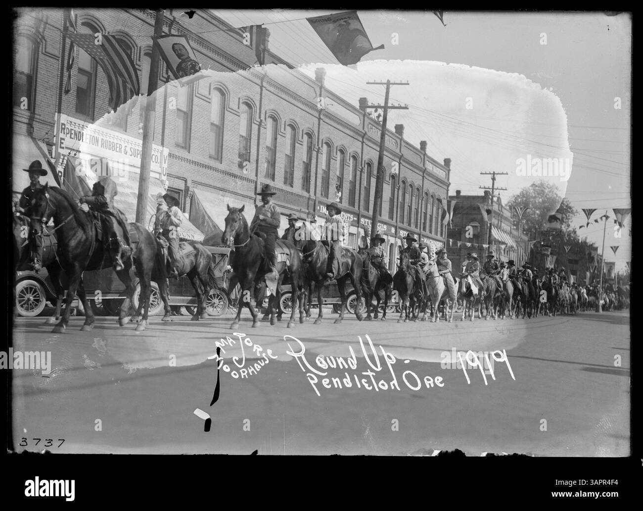 This photograph by Lee Moorhouse captures a roundup parade, showcasing ...