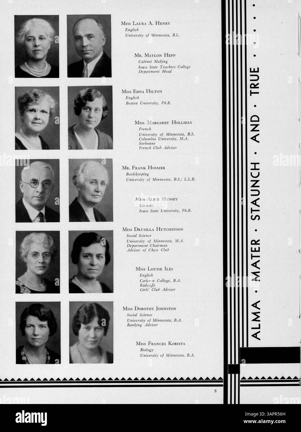 This 1933 yearbook from Central High documents the students, teachers ...