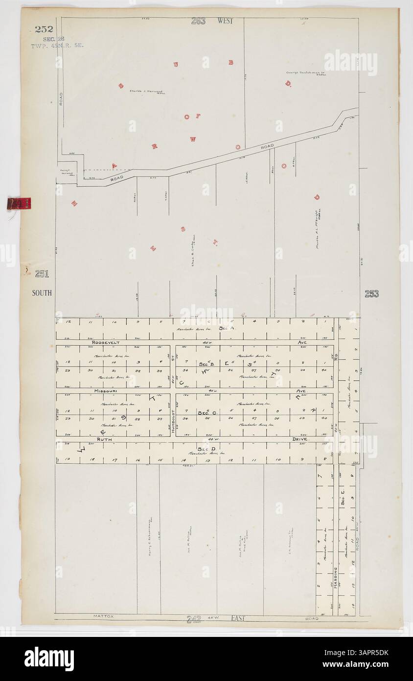 The Atlas of St. Louis County, Volume 4, Page 252, details Section 26 ...
